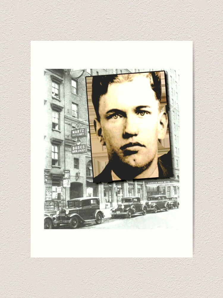 "Mobster Mad Dog Coll mugshot collage" Art Print by Studio-CFNW11 ...