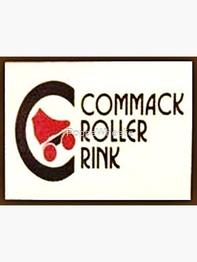 "Commack Roller Rink" Poster by PoppaWheelie | Redbubble