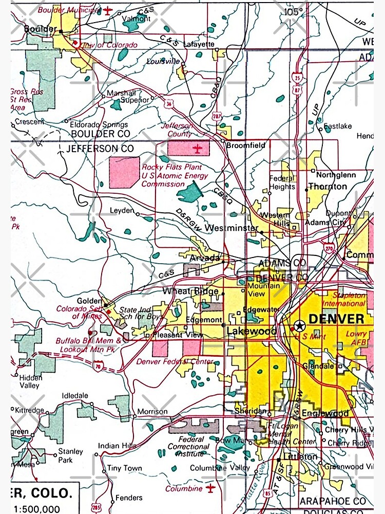 Denver Colorado Maps