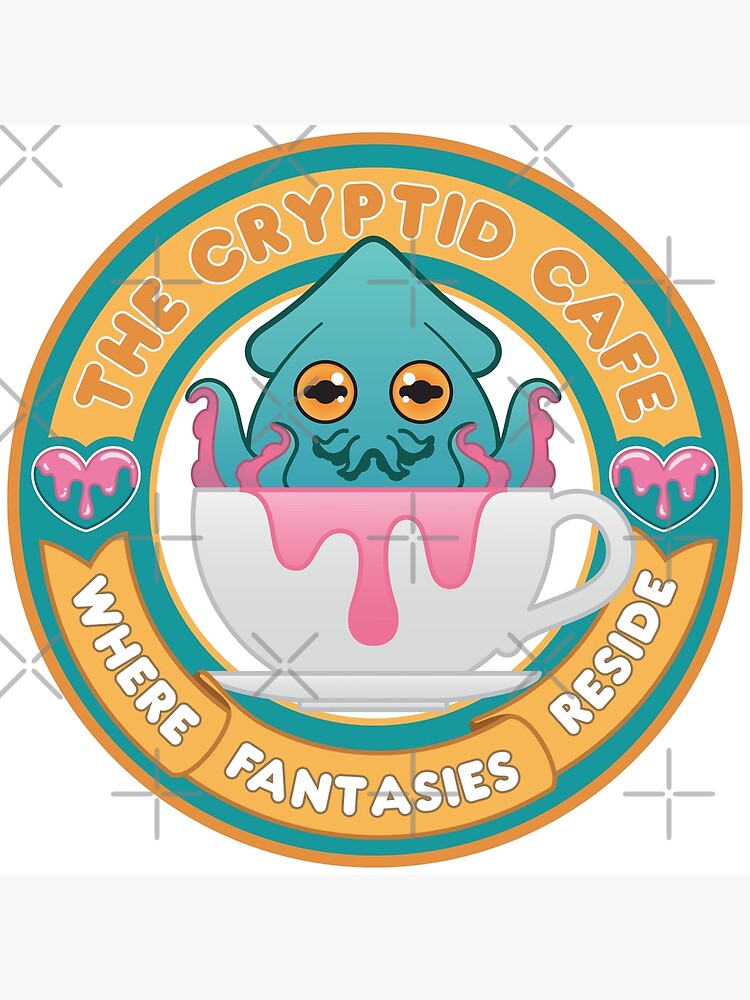 "The Cryptid Cafe" Poster by thecryptidcafe | Redbubble