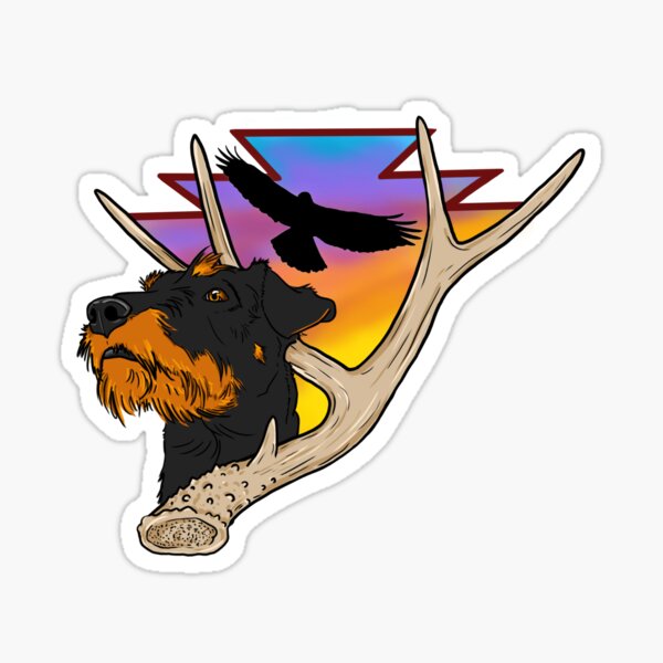 "Southwestern Jagd" Sticker by Missluuluu | Redbubble
