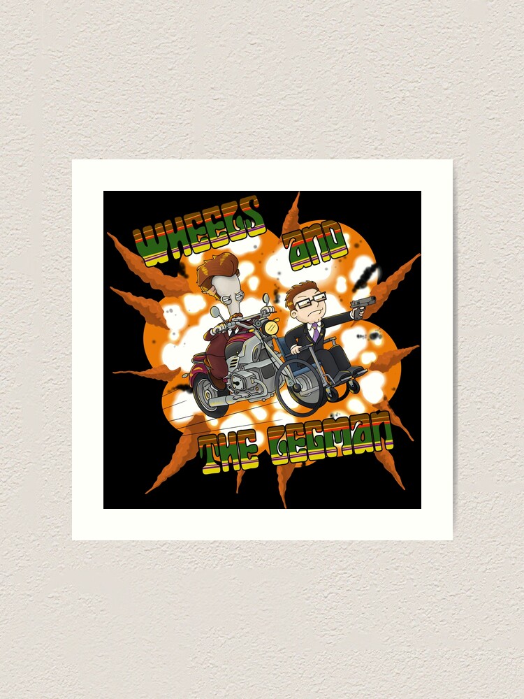 "Wheels & The Legman - Steve Smith & Roger the Alien American Dad" Art ...