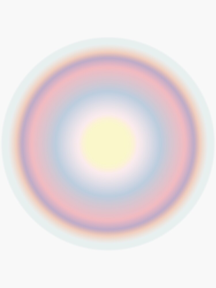 "aura stickers " Sticker by yunshan | Redbubble