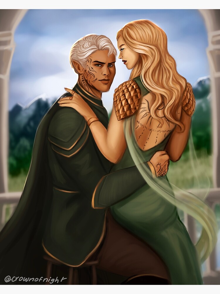 "Fae King and Queen" Poster by Crownofnightart | Redbubble