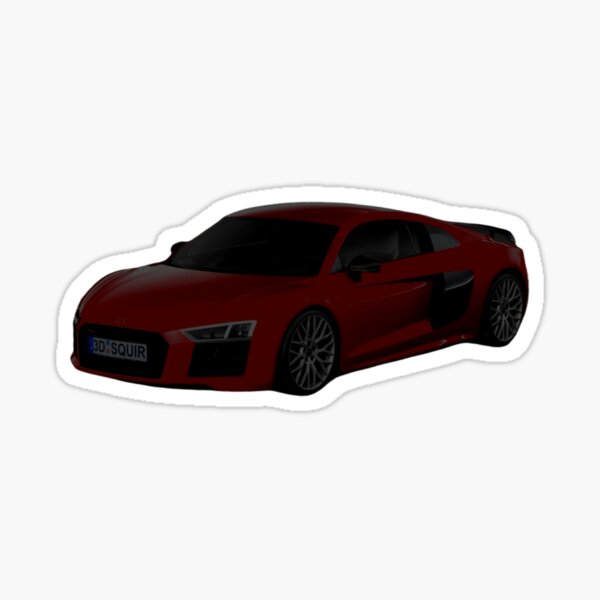 "Audi r8" Sticker for Sale by carphotodesigns | Redbubble