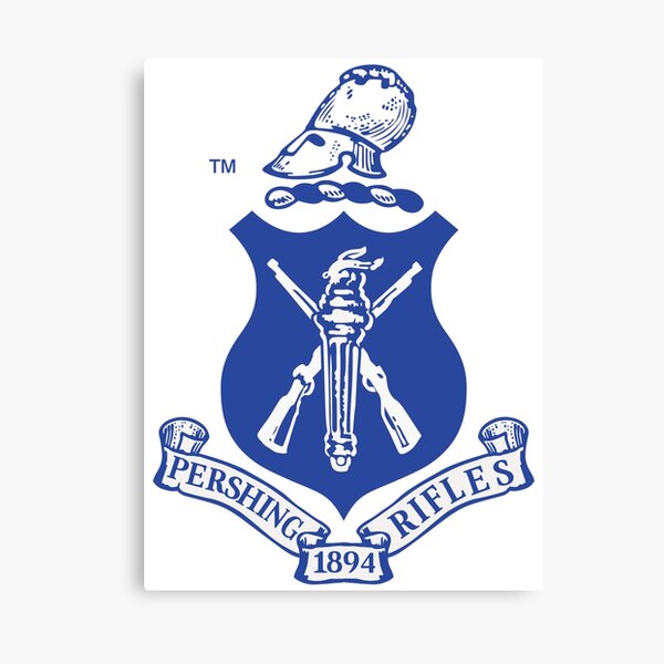 "Blue Pershing Rifles" Canvas Print for Sale by niamhpreston | Redbubble