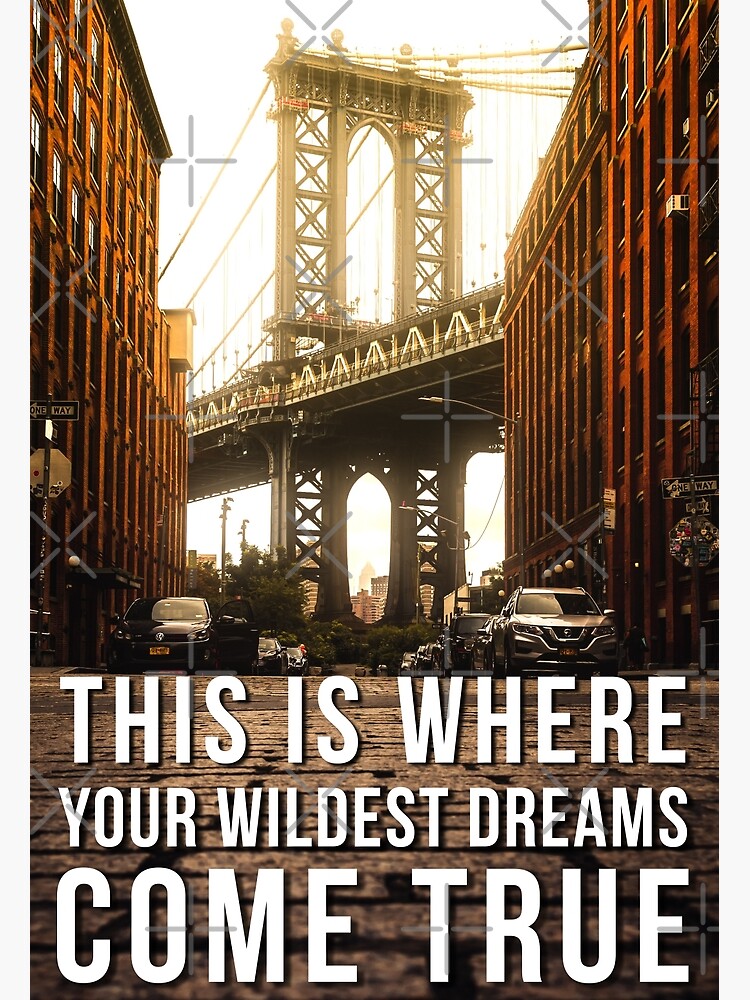 "This is where your wildest dreams come true" Poster by Luxury-Outfits ...