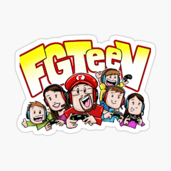 "Fgteev dad" Sticker by SalahStore2004 | Redbubble