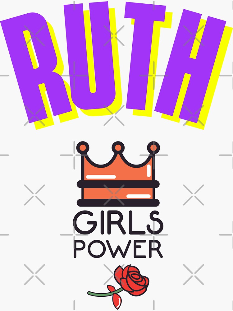 "Ruth Name Tag" Sticker for Sale by Stalik13 | Redbubble