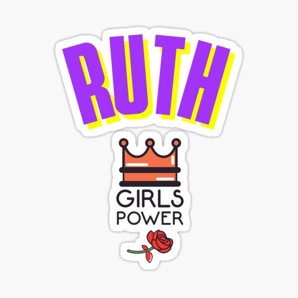"Ruth Name Tag" Sticker for Sale by Stalik13 | Redbubble