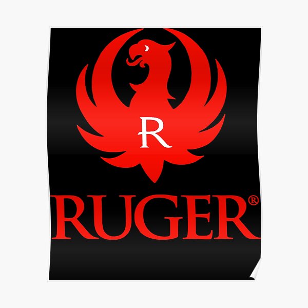 "Ruger-Logo Merchandise" Poster for Sale by anesiasa | Redbubble