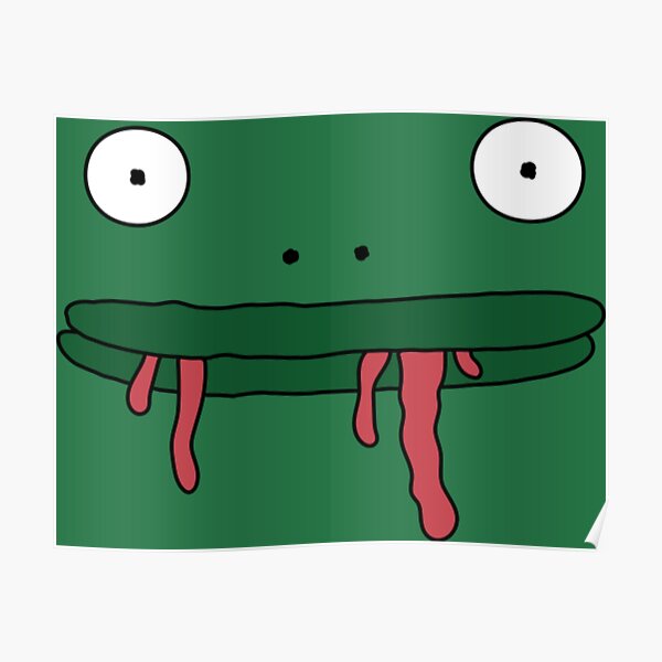 "Smiling Friends Mr. Frog is Back" Poster by NguyenCao | Redbubble