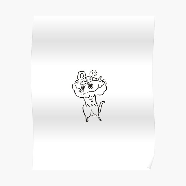 "Buff Muscle Mice - Demon Slayer " Poster by asoftie | Redbubble