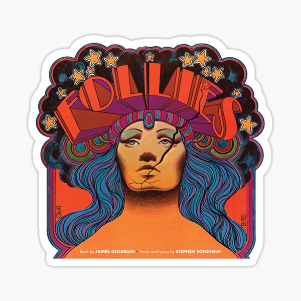 "Gifts Men Follies Musical Graphic For Fan Music" Sticker by ...