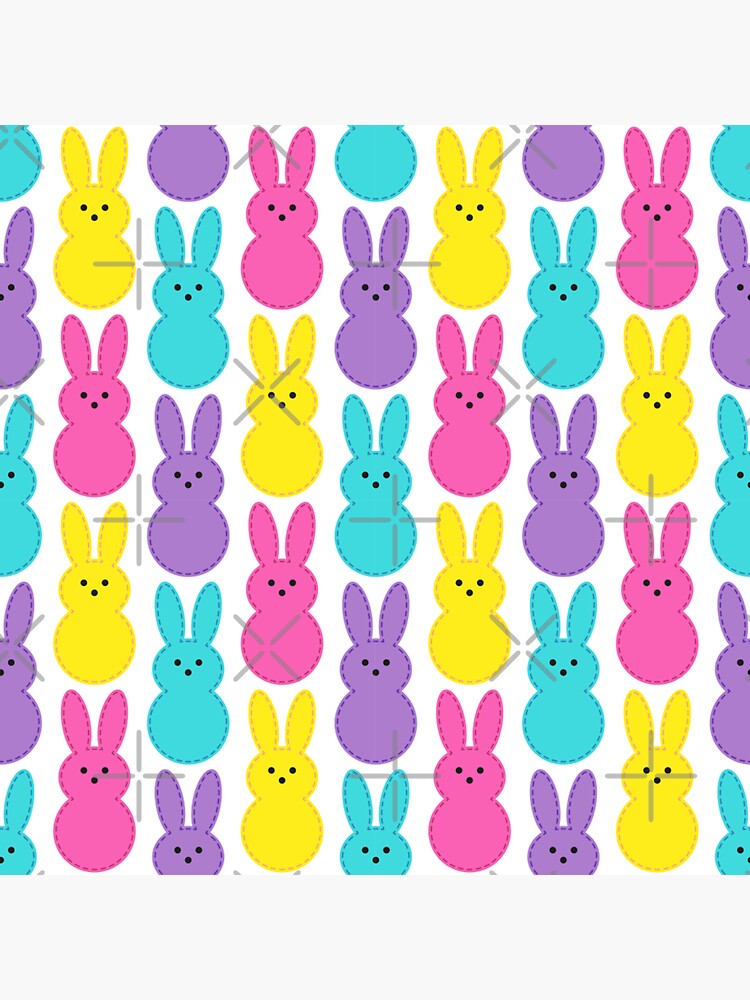 "Easter Bunny Peeps Candy Spring" Sticker for Sale by Spaceshipsells ...
