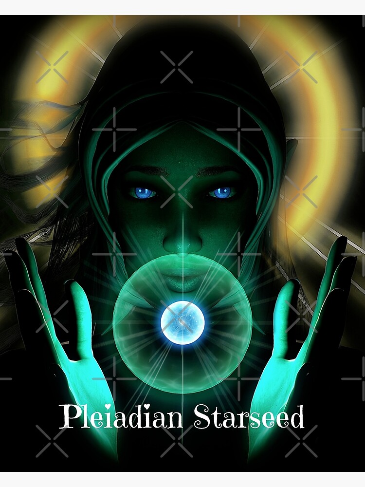 "Pleiadian Starseed" Poster for Sale by saz-designs | Redbubble