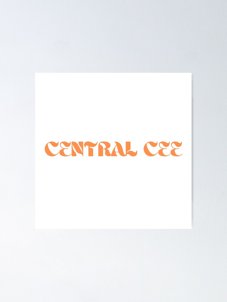 "Central Cee" Poster by DiegoUrz | Redbubble