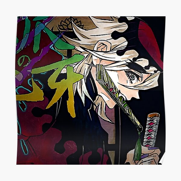 "Anime douma icons" Poster by jessicamurry | Redbubble