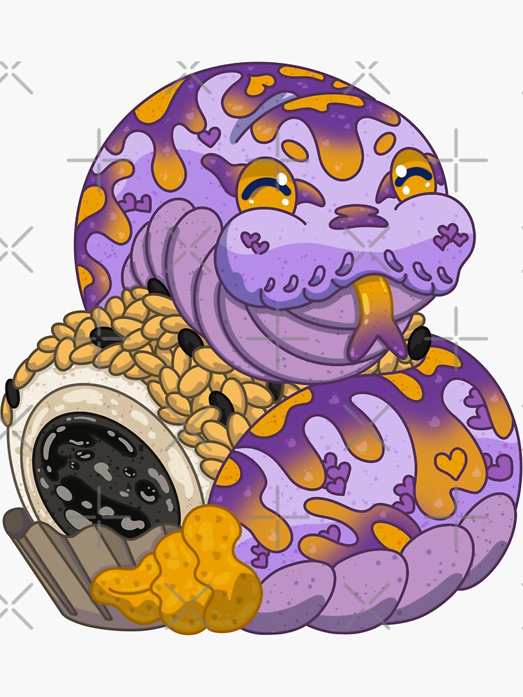 "Tsuchinoko - Cryptid Buddies #29" Sticker for Sale by thecryptidcafe ...