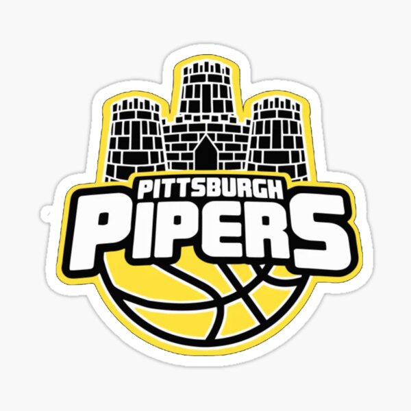 "Pittsburgh Pipers ABA Basketball Vintage Logo" Sticker by kdpearce1 ...