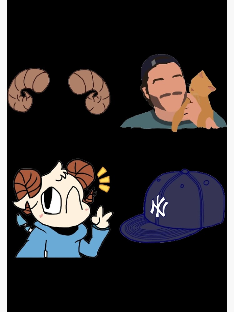 "Jschlatt images Sticker" Poster for Sale by ElysiaGevieve | Redbubble