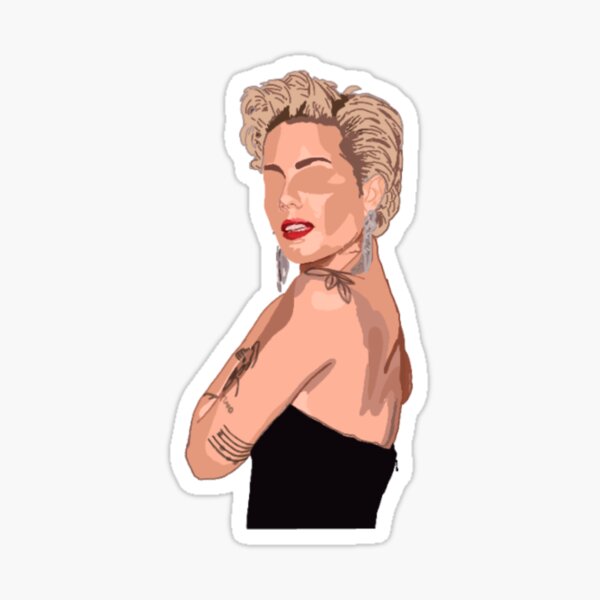 "Halsey" Sticker for Sale by giavanna-art | Redbubble