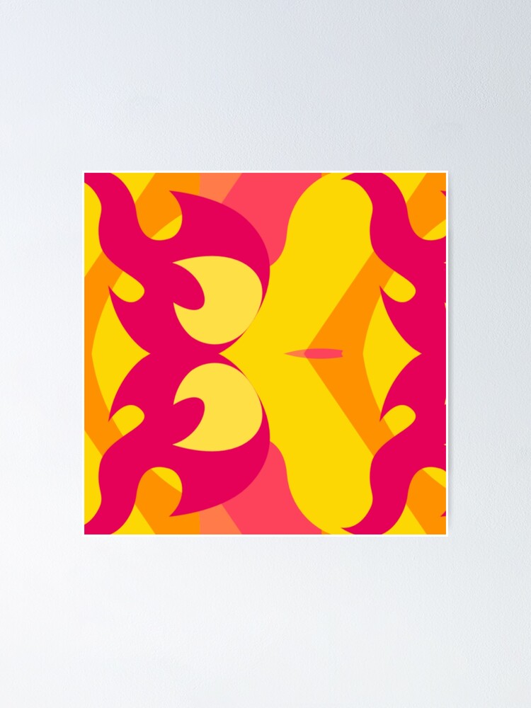 "Fire flame" Poster for Sale by sheffmal | Redbubble