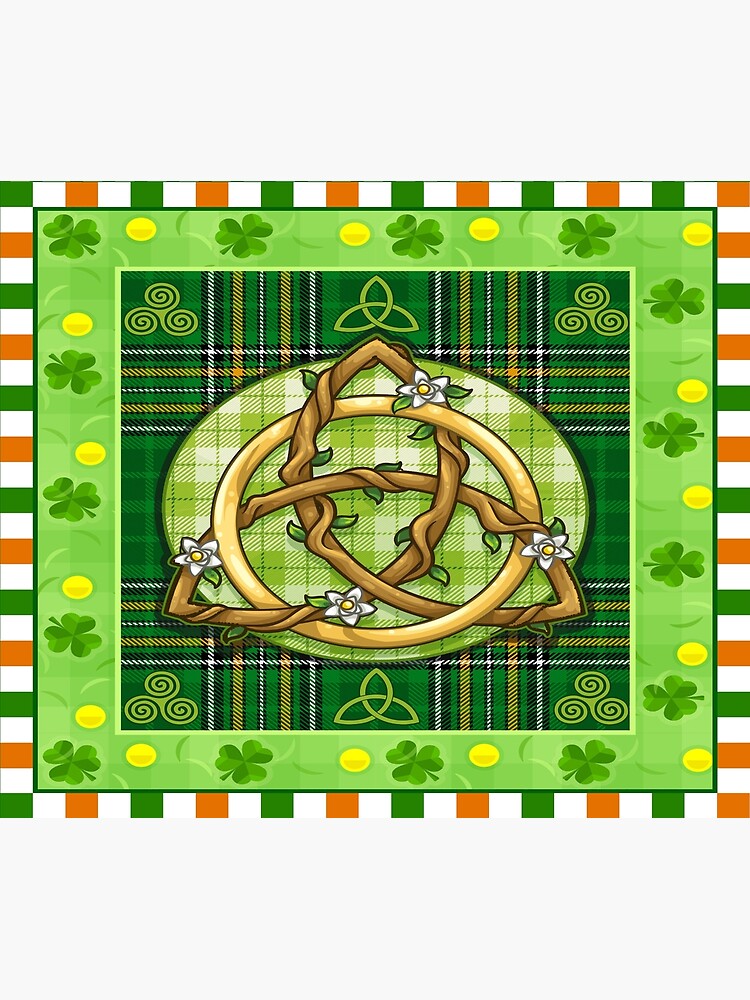 "Irish Triquetra Tree Celtic" Poster for Sale by SweetPea49 | Redbubble