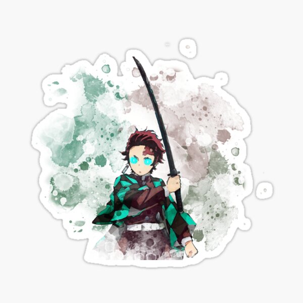 "Tanjiro Anime" Sticker by Heidytiara | Redbubble