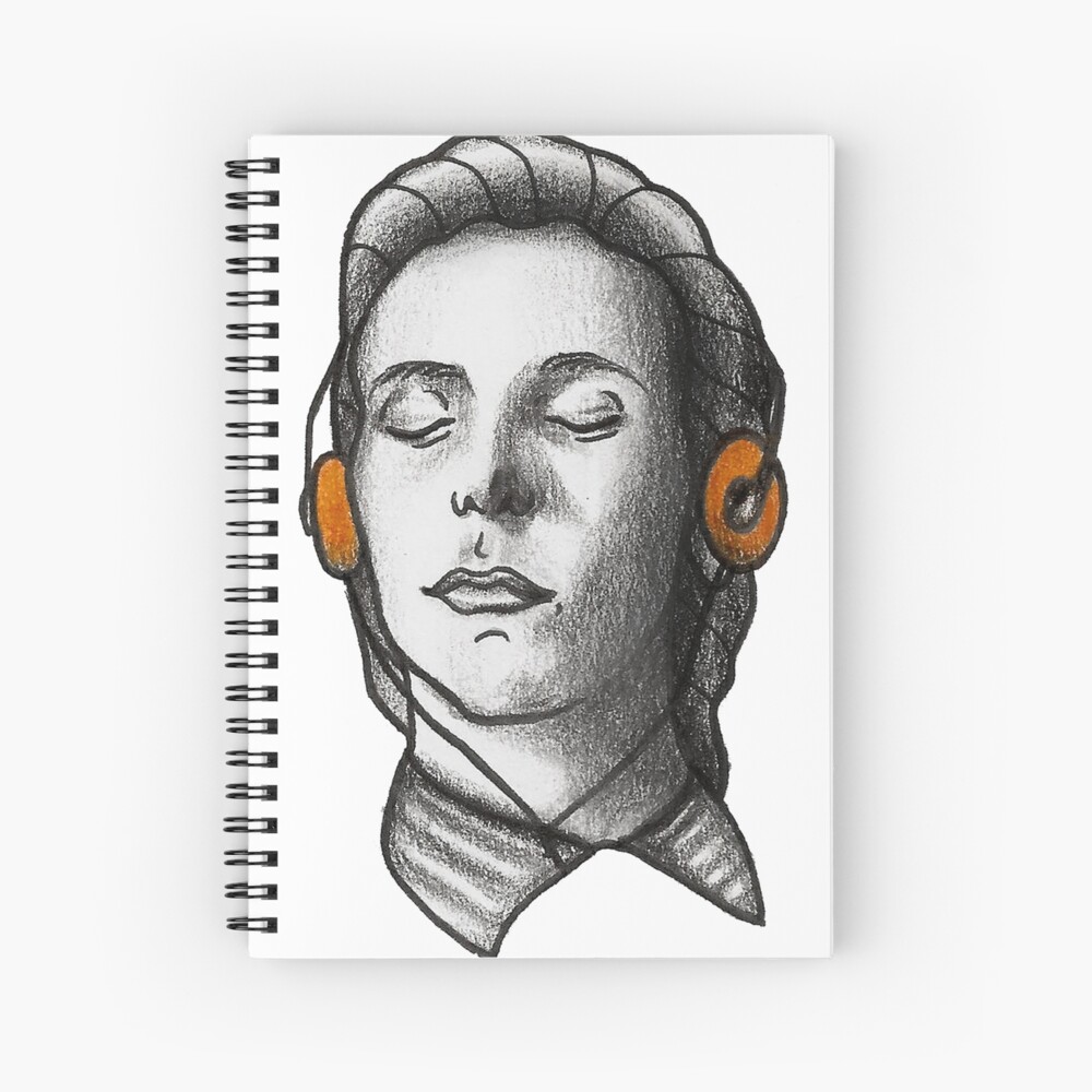 "Patrick Bateman American Traditional Tattoo Style" Spiral Notebook by ...