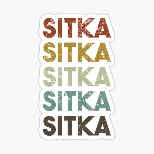 "Sitka" Sticker by terrellmbeang | Redbubble