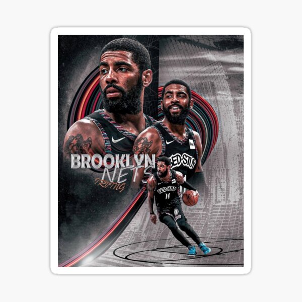 "Kyrie Irving Art Wallpaper" Sticker for Sale by arifjoni | Redbubble