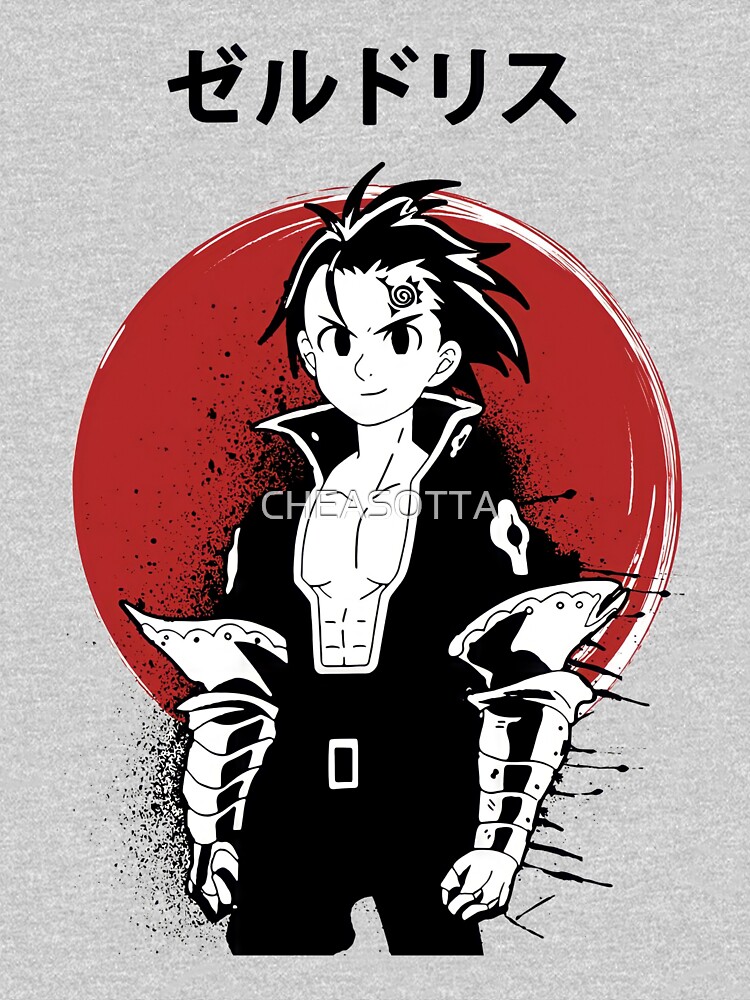 "Zeldris cute chibi peeker" T-shirt for Sale by CHEASOTTA | Redbubble ...