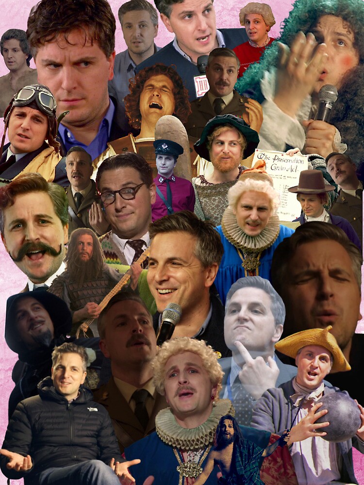 "Ben Willbond collage" Art Print for Sale by nocontext-hh | Redbubble