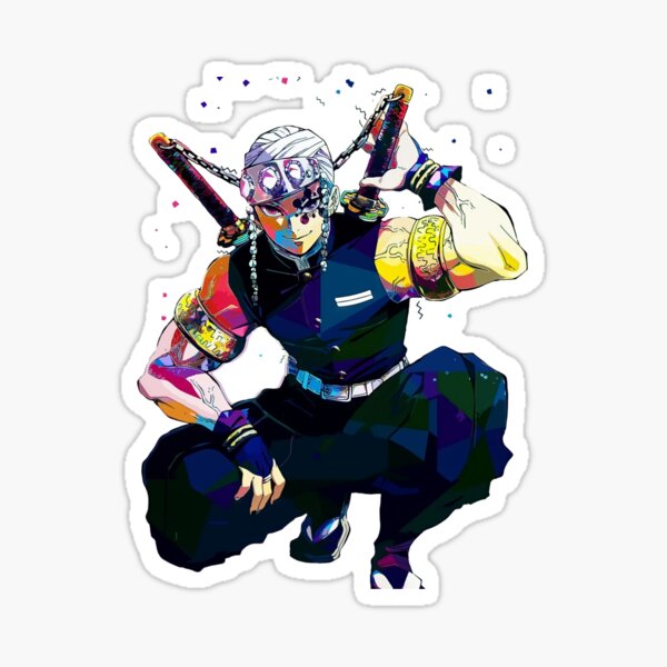 "Handsome Tengen with his wives" Sticker by CHEASOTTA | Redbubble