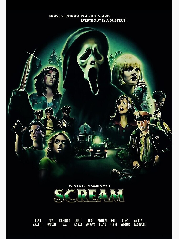 "Scream Poster" Poster for Sale by harmonlorene | Redbubble