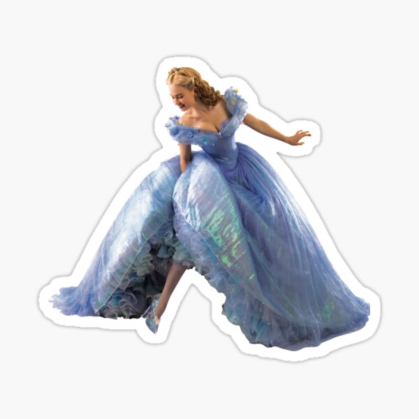 "Cinderella" Sticker for Sale by autumnwankenobi | Redbubble
