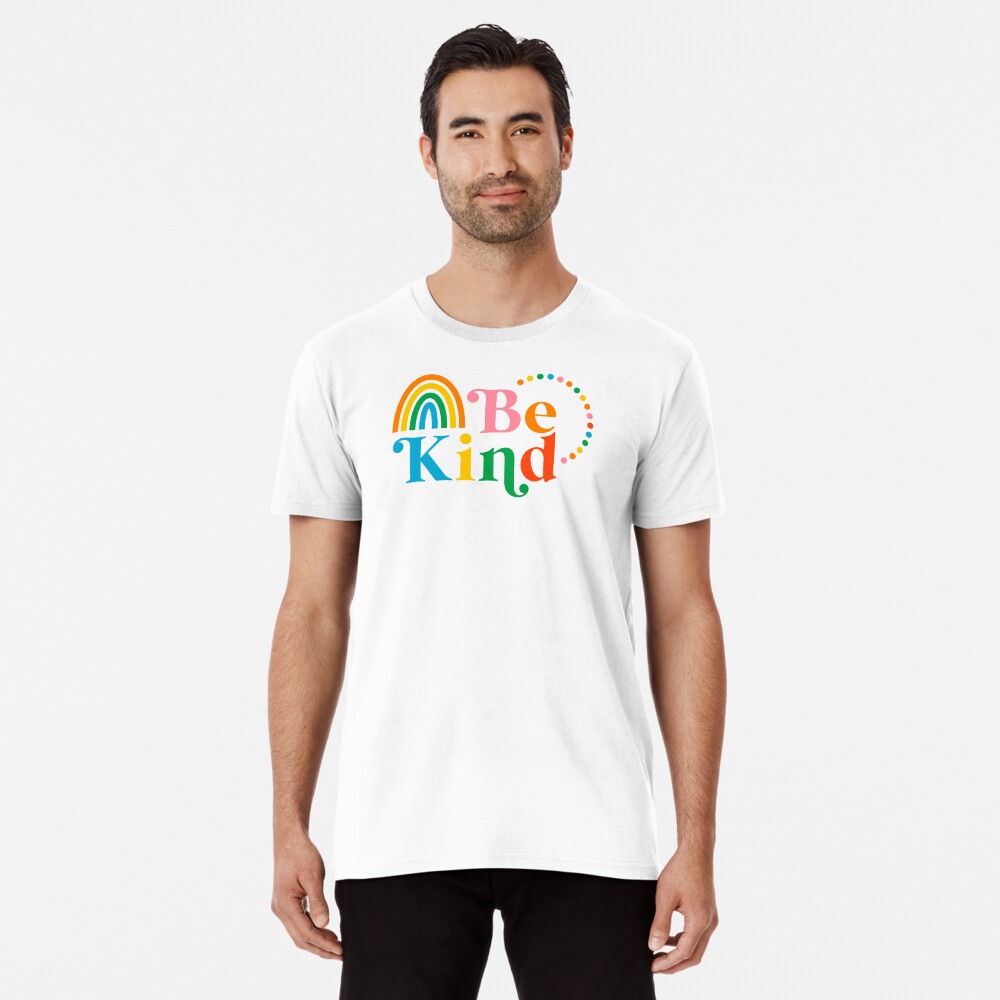 "Be Kind Rainbow" Poster for Sale by latheandquill | Redbubble