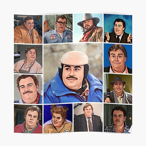 "John Candy’s iconic roles" Poster for Sale by froggyleggs | Redbubble