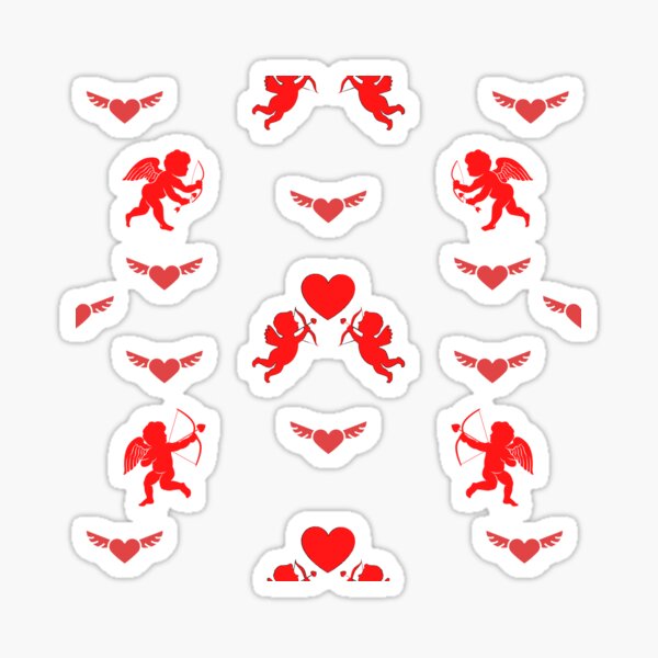 "Cupid" Sticker by Kiramonz | Redbubble