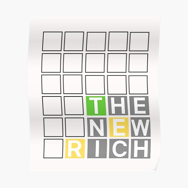 "wordle" Poster for Sale by EtienneGenest | Redbubble