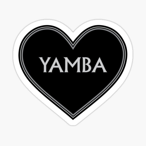 "Yamba Love" Sticker for Sale by Black-Arts | Redbubble