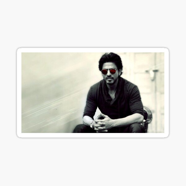 "Shah Rukh Khan Illustration" Sticker by StuartStelia | Redbubble