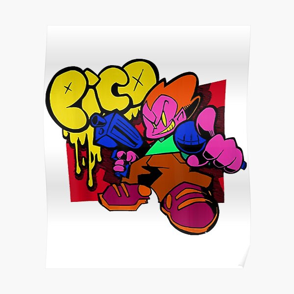 "Friday Night Funkin Pico " Poster by AronWade | Redbubble