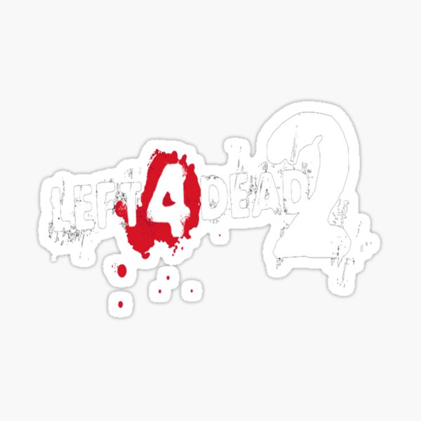 "LEFT 4 DEAD 2 LOGO Essential T-Shirt" Sticker by JOELSANCHE | Redbubble