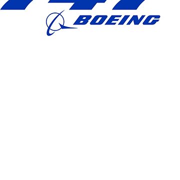 "Boeing 747 Logo Essential T-Shirt" Sticker for Sale by ROSEMARLONG ...