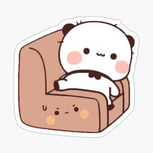 "Bubu Is Tired After A Hard-Working Day " Sticker for Sale by ...