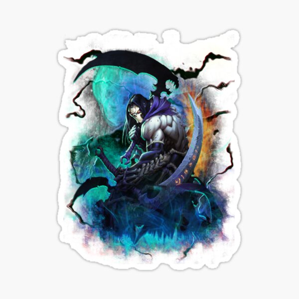 "Darksiders 2 Classic T-Shirt" Sticker for Sale by EDWARDKIRK | Redbubble