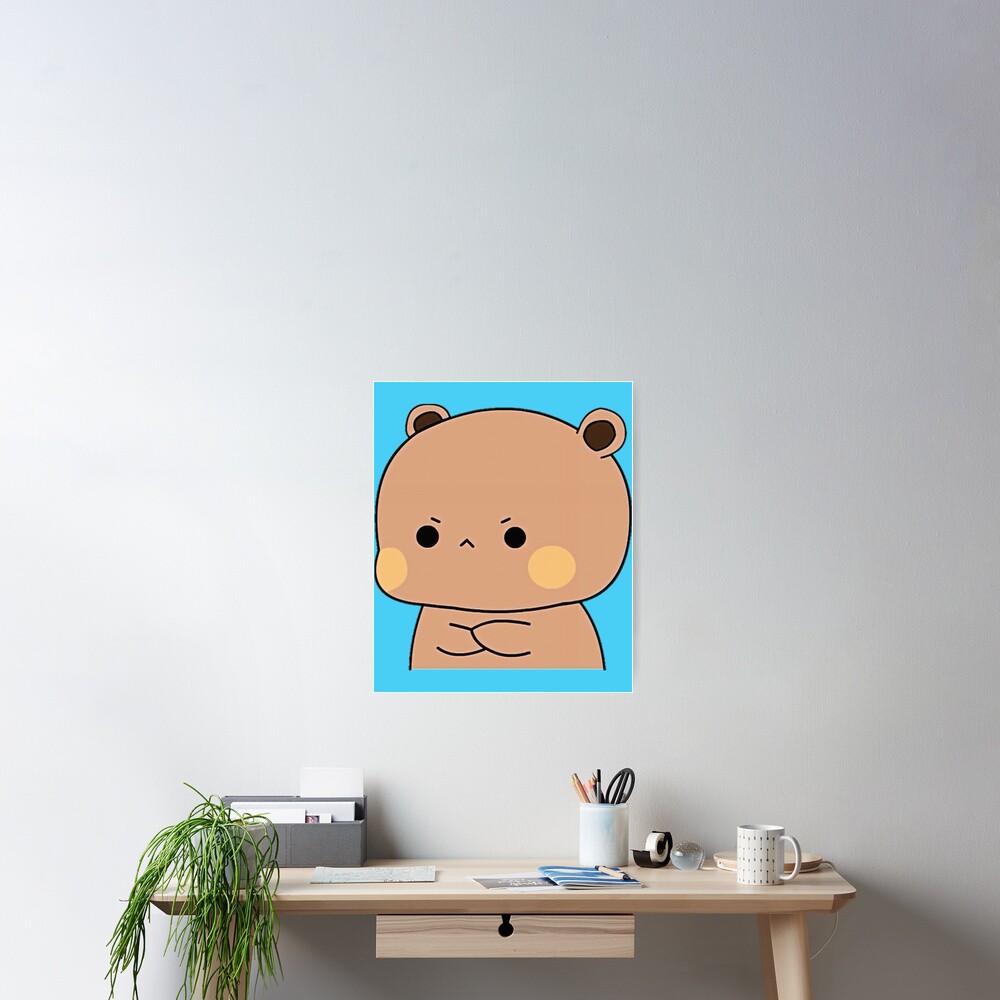 Póster «Dudu está enojado con Bubu Dudu Sad» de BlingDotss | Redbubble