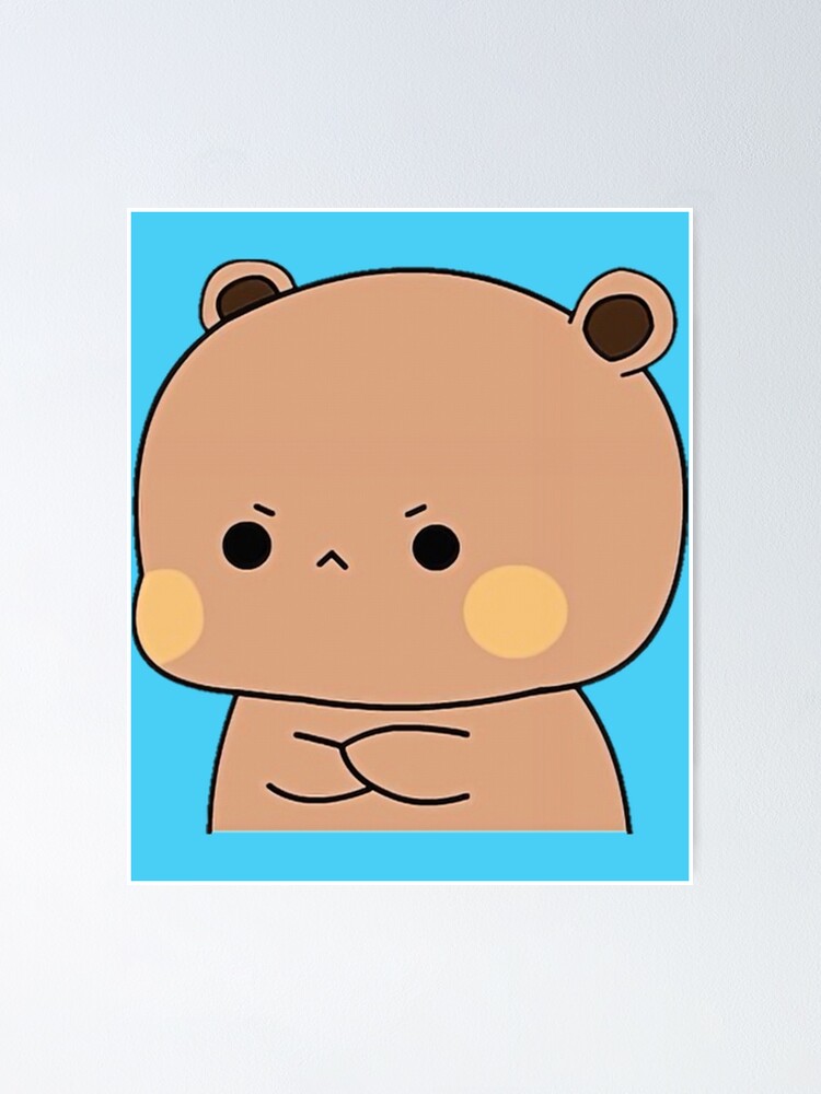 Póster «Dudu está enojado con Bubu Dudu Sad» de BlingDotss | Redbubble